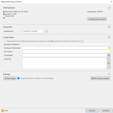 E-Rechnung mit Lexware: Einfache Schritte zur Umsetzung